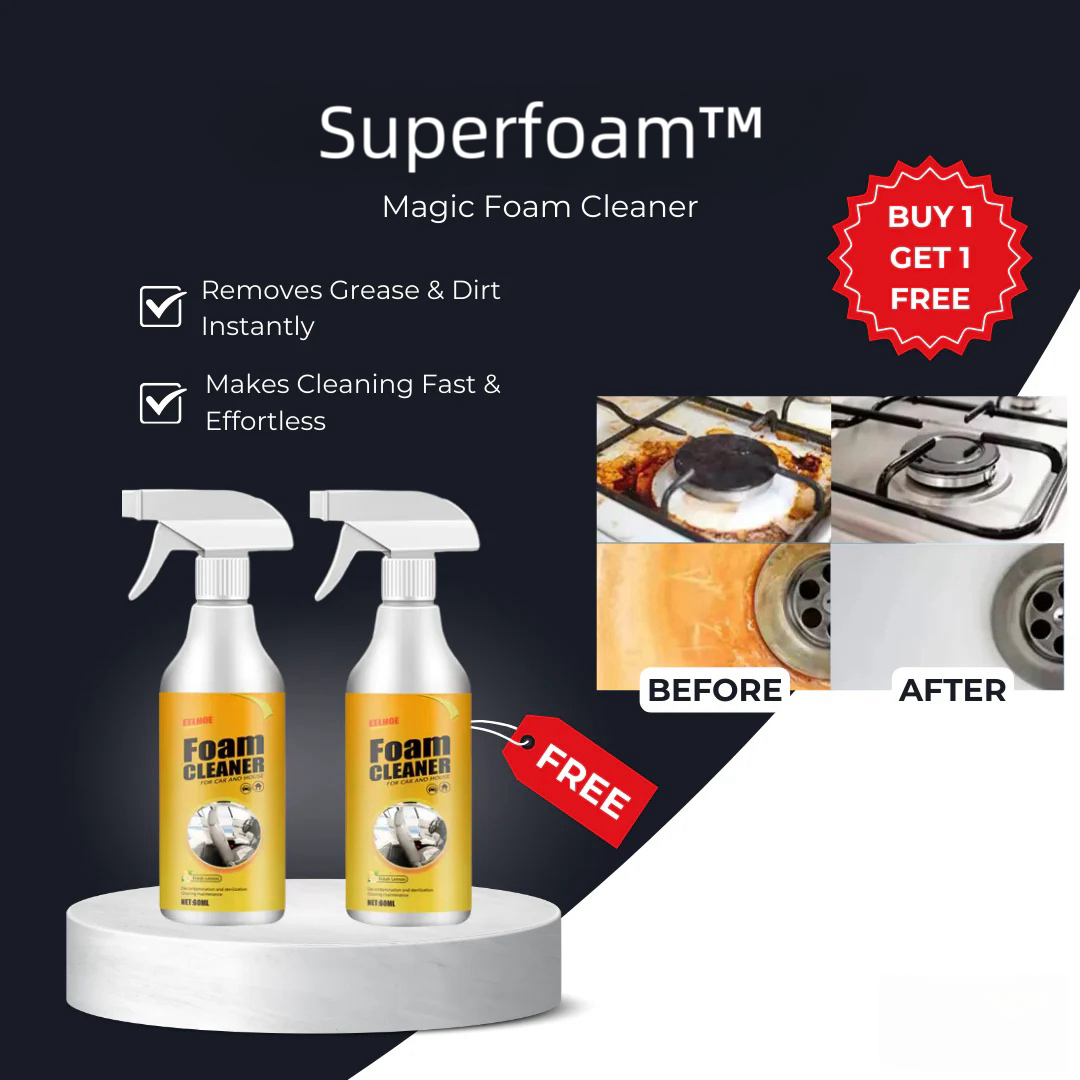 1+1 I FREE Superfoam™ - Car Magic Foam Cleaner – Caedrea